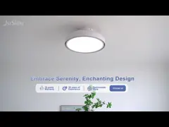 China 20-Inch LED Ceiling Fan with Quiet DC Motor and Flush Mount Design for Bedroom for sale