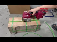 батарея PP/PET пакуя машины Рук-владением Semi автоматическая перезаряжаемые