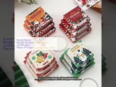 Christmas Jewelry Gift Boxes Exquisite Packaging For Necklaces Creative Christmas Eve