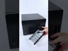 China NAS Server N100 3-Network 8-Bay Interface Network Attached Storage Enclosure for sale