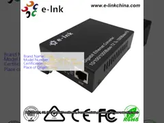 10/100/1000M Gigabit Ethernet Media Converter SFP Slot with DIP Switch