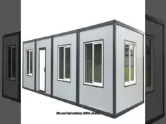 Insulation EPS/PU/Rock Wool Prefab Folding House with Customizable Design Easy and Fast Installation