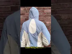 China Windbreaker Nylon Tracksuit Custom Embroidered logo Zip Nylon Jacket Track Pants Waterproofing Track Suit Sweatsuit Manufacture for sale