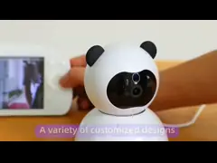 5.5 Inch HD Baby Monitor with 720p Resolution and Night Vision