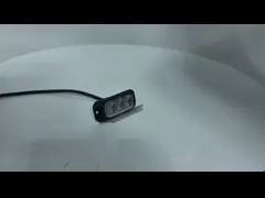 WT-T10909 IP67 Flash Strobe Amber Led Light 12V 24V  Truck Strobe Light