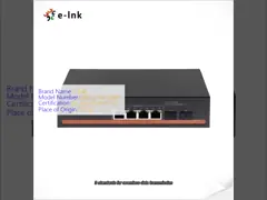 4x2.5Gbps PoE Ports + 2 x10G SFP+ Fiber Ports PoE Switch