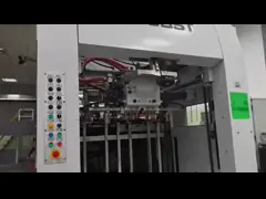 중국 평면 다이 커터 코러브 박스 자동 기계 뜨거운 판매 판매용