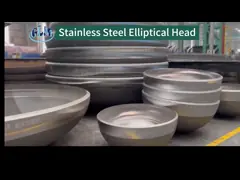 China Elliptical Dish Head with Diameter 89-10000mm within RT Inspectionfor Customized Pressure Vessel Design for sale