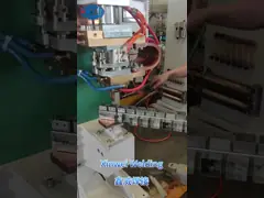 亜鉛メッキチューブ用の金属空気圧抵抗溶接機マルチスポット溶接機