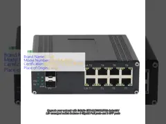 Industrial L2+ 8-Port 10/100/1000T 802.3at PoE + 2-Port 1000X SFP Managed Ethernet Switch
