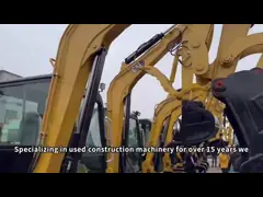 Used cat excavator machine from China