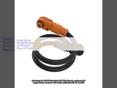 Cable de stockage d'énergie CSA VDE certifié PVC pour batteries à énergie nouvelle