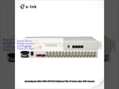 16E1+4FE+LCD+SNMP PDH Multiplexer
