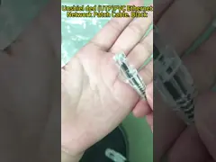 China UL/ETL/CE/FCC Certified Cat6 Network Patch Cord with 12 Months Warranty and SFTP Jumper Design for sale