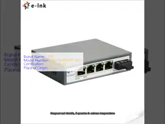 China 5 port 10/100M PoE switch with 1x 60W high power PoE port & 1x SC Fiber Uplink for sale