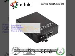 PoE(PSE) 10/100Base-TX to 100Base-FX Media Converter
