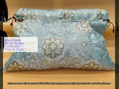 Agarwood Chips Filling Material and Cotton Pillowcase Restful Nights Pillows for a Rejuvenating Sleep