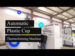 Plastic Cup Thermoforming Making Machine