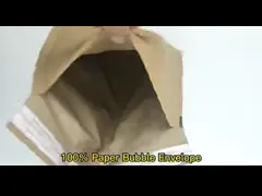 China Honeycomb Structure Paper Padded Mailer Recyclable Custom Padded Envelopes Shockproof for sale