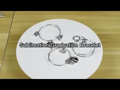 Fashion Jewelry Bracelet For Graduation Gift DIY Printable Sublimation Graduation Bracelet