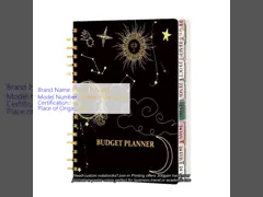 300gsm Cover Weight Custom Journal Notebook in Pastel Color Scheme for Business Needs