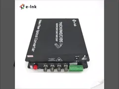 Cina Convertitore video in fibra 4 in 1 4Ch 5MP HD-Video tramite indicatori LED per informare sulla sua modalità funzionale in vendita