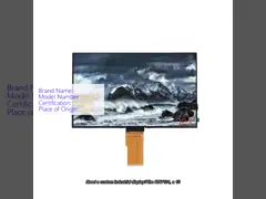 China 10.1 Inch TFT IPS Display High Brightness TFT LCD Screen 1024x600 Resolution With 60 PIN LVDS for sale