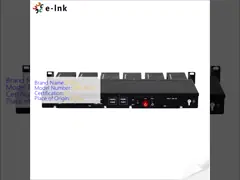 1U 12 Slots Mini Fiber Media Converter Rack