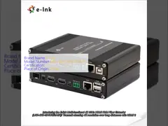 China Mini 4K/60Hz HDMI 2.0 KVM USB over Fiber Optic ExtenderMini 4K/60Hz HDMI 2.0 KVM USB over Fiber Optic Extender for sale