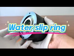 China Aluminum alloy housing 2-channel water slip ring 60RPM speed IP51 protection for sale