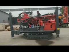 China Climbing Speed 20m/Min Pneumatic Drill Rig Working Wind Pressure 1.25-3.5 Mpa for sale