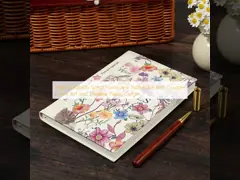 High Durability Spiral Hardcover Notebook with Custom Cover Art and Durable Paper Option