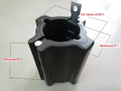 China Downhole Tool Rubber Bow Spring Centralizer 4~12 Blade for sale