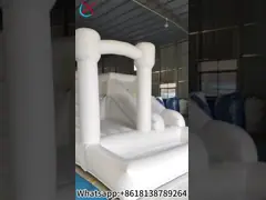 Inflatable Bouncer Inflatable Combos White Wedding Castle
