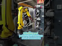 Grinding and polishing of stainless steel accessories