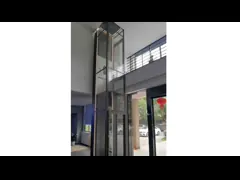 Hall traction elevator