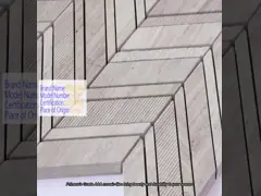 Мозаика для бассейна Grade AAA и Firebrick 305x305 мм