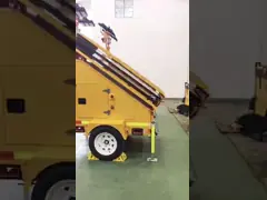 China Solar LED Light Tower With 4*100W LED Lamps For Work Sites Lighting for sale