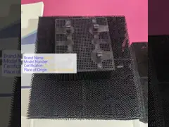 Apparel Textile Cutting Machine 86875001 Bristle 1.6 quot Square Foot Nylon Black for Gt7250 Xlc7000/Paragon Cutter