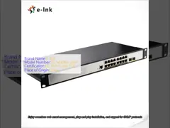 L2+ 16-Port 10/100/1000T 802.3at PoE + 2-Port 100/1000X SFP Managed Switch