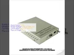 China 10/100/1000Base-T to 1000Base-X SFP One to One Manageable Media Converter (IEEE802.3ah OAM compliant) for sale