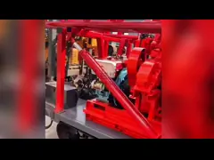 Lightweight Hydraulic Core Diesel Water Borewell Machine