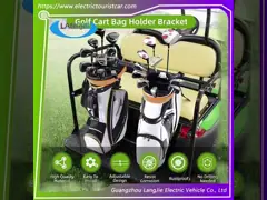 Electric Golf Cart EZGO Adjustable Rear Seat Club Stand