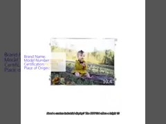 Custom Industrial 10.4 Inch Lcd Display 1024*768 Resolution IPS TFT LCD Panel with LVDS Interface