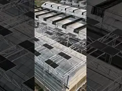 현대 지능형 벤로 폴리카보네트 패널 다단계 태양광 태양광 온실