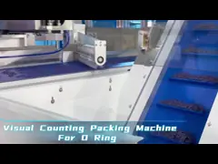 Máquina de embalagem de contagem visual para anel O