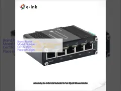 Mini Industrial 5-Port Gigabit Ethernet Switch