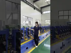 탄소 강철 스테인레스 스틸 파이프에 대한 고속 튜브 밀 머신