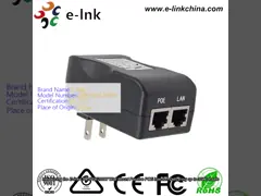 Wall Mount Passive POE Injector