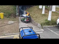 Industrial Rated 250A Engine Driven Welder With AC 7.5kW Auxiliary Output Power